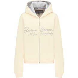 Bruno Banani Zip-Up Hoodie 'Barnes' female Beige size L