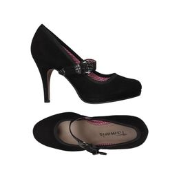 Tamaris Pumps Damen Gr&ouml;&szlig;e 37 Second Hand schwarz