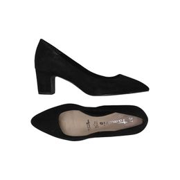 Tamaris Pumps Damen Gr&ouml;&szlig;e 37 Second Hand schwarz
