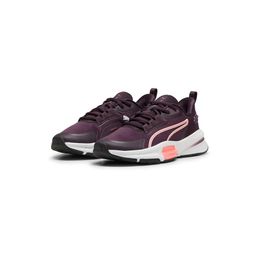 Puma Sportschuh 'PWRFrame TR 3' Damen Gr&ouml;&szlig;e 41 lila / pink / offwhite