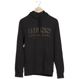 BOSS Black Kapuzenpullover Herren Gr&ouml;&szlig;e L Second Hand schwarz