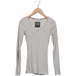 Tommy Jeans Langarmshirt Damen Gr&ouml;&szlig;e XS Second Hand grau