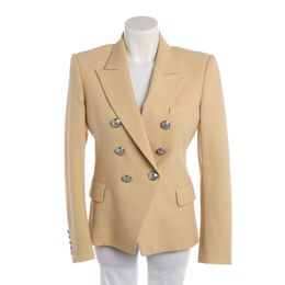 Balmain Blazer Damen Gr&ouml;&szlig;e M Second Hand hellbraun
