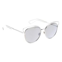 Dior Sonnenbrille Damen Gr&ouml;&szlig;e One Size Second Hand silber