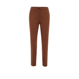 WE Fashion Pleated Pants female Brown size 44