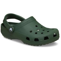 Clog Crocs "Classic", Herren, Gr. 45, dunkelgr&uuml;n, field gr&uuml;n, Croslite&trade;, Schuhe Clog, Sommerschuh, Gartenschuh, Poolslides, mit typischem Logo