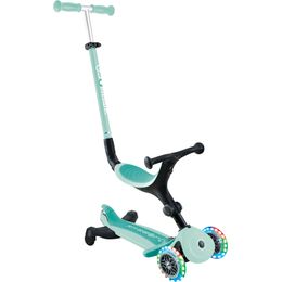 Tretroller Globber "GO-UP ACTIVE LIGHTS 360, mit Leuchtrollen", mint, Roller, KinderB:29cm L:67cm, Aufsitzrad, Laufrad und Scooter, B:29cm L:67cm