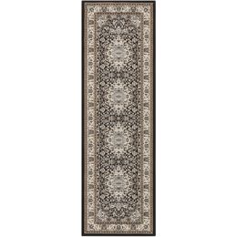 Teppich Hanse Home "Skazar Isfahan" Gr. 12, braun (creme, braun), B:80cm H:9mm L:250cm, Polypropylen (PP), Teppiche, Teppich, Kurzflor, Orient, L&auml;ufer, Vintage, Esszimmer, Wohnzimmer, Flur