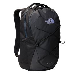 Sportrucksack The North Face "JESTER", silber (asphalt grau, tnf schwarz, silber reflective), Rucks&auml;cke, Damen, B/H/T: 27,9cm x 46,1cm x 21cm, Web, Obermaterial: 100% Polyester, f&uuml;r Sport und Alltag, 28 Liter Volumen, mit sch&uuml;tzendem Laptopfach, B:27,9cm H:46,1cm T:21cm