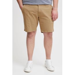 Chinoshorts Blend "BHPierre Big & Tall", Herren, Gr. 6XL, US-Gr&ouml;&szlig;en, beige braun, Web, 98% Baumwolle, 2% Elasthan, unifarben, regular fit kurz, Hosen Chinoshorts, Stilvolle Chino Short in gro&szlig;en Gr&ouml;&szlig;en