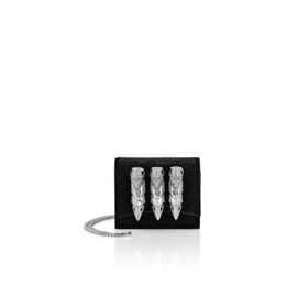 Clutch Philipp Plein "Eagle Verziert", Damen, 02, schwarz, Taschen