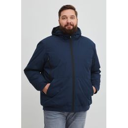 Kurzjacke Blend "BHEleon Big & Tall", Herren, Gr. 4XL, marineblaus, 100% Polyester, unifarben, regular fit h&uuml;ftbedeckend, eng, Jacken Kurzjacke, Klassische &Uuml;bergangsjacke in gro&szlig;en Gr&ouml;&szlig;en
