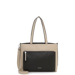 Emily & Noah Emily & Noah Shopper 'E&N Harisa' Damen Gr&ouml;&szlig;e One Size beige / schwarz