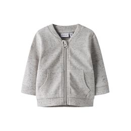 name it Sweatjacke Gr&ouml;&szlig;e 56 grau / anthrazit
