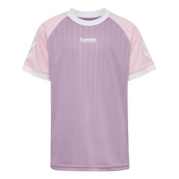 Hummel T-Shirt Jungen Gr&ouml;&szlig;e 104 lavendel / rosa / wei&szlig;