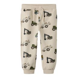 name it Hose 'NMMBasil' Jungen Gr&ouml;&szlig;e 86 beige / oliv / schwarz / wei&szlig;