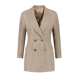 Vulto Blazer 'Silk Boucl&eacute; Jacket' Damen Gr&ouml;&szlig;e 36 beige