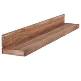 Wohnling WL1.581 Wandregal MUMBAI Akazie 160 cm x 24 cm x 17 cm