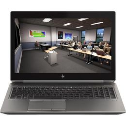 HP Zbook 15 G6 15" Core i7 2.6 GHz - SSD 256 GB - 32GB QWERTY - Englisch