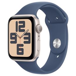 Apple Watch Series SE 2 (2022) GPS 40 mm - Aluminium Polarstern - Sportarmband Blau