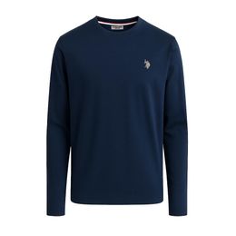 U.S. Polo Assn. Longsleeve in Dunkelblau - 44% | Gr&ouml;&szlig;e L | Herrenshirts