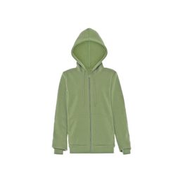 Sanika Zip-Up Hoodie female Green size XXL