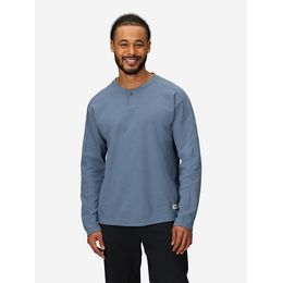 Marmot Funktionslongsleeve "Redwood" in Blau - 52% | Gr&ouml;&szlig;e XL | Herren-sportshirts