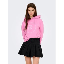 Jacqueline de Yong JDY Hoodie in Pink - 32% | Gr&ouml;&szlig;e M | Damen-sweatshirts-jacken