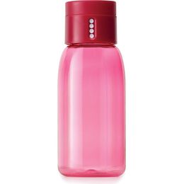 Joseph Joseph JosephJoseph Trinkflasche "Dot - Trinkkontrolle" in Pink - 400 ml - 18% | Damen-outdoor-ausruestung