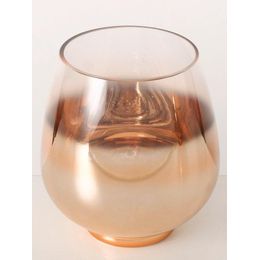 Boltze Windlicht ''Grazia'' in Ros&eacute;gold - (H)15,5 x &Oslash; 12 cm - 55% | Kerzen-vasen