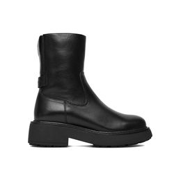 gino rossi Leder-Boots in Schwarz - 40% | Gr&ouml;&szlig;e 36 | Damen-stiefel