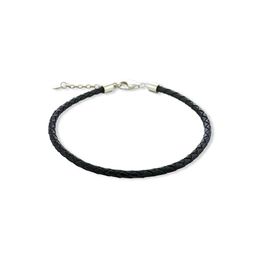 CHARM'S Leder-Armband in Schwarz - 76% | Gr&ouml;&szlig;e 21 cm | Schmuck
