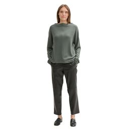 Tom Tailor Sweatshirt in Khaki - 80% | Gr&ouml;&szlig;e S | Damen-sweatshirts-jacken