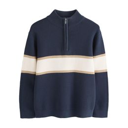 next Pullover Jungen Gr&ouml;&szlig;e 110 sand / navy / wei&szlig;