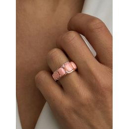 Les Petites Pr&eacute;cieuses Ros&eacute;vergold. Ring mit Edelsteinen - 75% | Gr&ouml;&szlig;e 58 | Schmuck