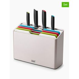 Joseph Joseph JosephJoseph 9tlg. Schneidebrett-Set "Folio Plus" in Bunt - (B)33 x (H)10 x (T)32 cm - 47% | Kuechenhelfer