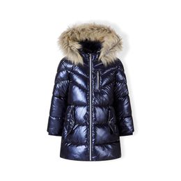 MINOTI Winterjacke M&auml;dchen Gr&ouml;&szlig;e 128/134 dunkelblau