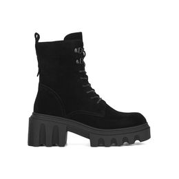 Badura Leder-Boots in Schwarz - 27% | Gr&ouml;&szlig;e 37 | Damen-stiefel