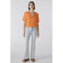 Oui Bluse in Orange - 65% | Gr&ouml;&szlig;e 36 | Damen-blusen