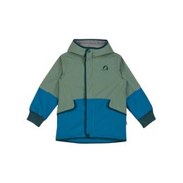 Finkid Regenjacke "Moska" in Blau/ Gr&uuml;n - 49% | Gr&ouml;&szlig;e 100/110 | Babyjacken