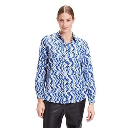 Cartoon Bluse in Blau - 75% | Gr&ouml;&szlig;e 38 | Damen-blusen