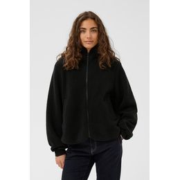 Culture Fleece Jacket 'CUpilota ' female Black size XXL