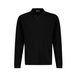 Eight2Nine Poloshirt in Schwarz - 51% | Gr&ouml;&szlig;e XL | Herren-plussize