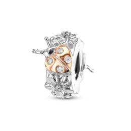 CHARM'S Ros&eacute;vergold. Bead mit Edelsteinen - 74% | Schmuck