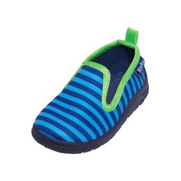 Playshoes Slippers 'Ringel' boy Blue size 22,5