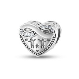 CHARM'S Silber-Bead mit Edelsteinen - 78% | Schmuck