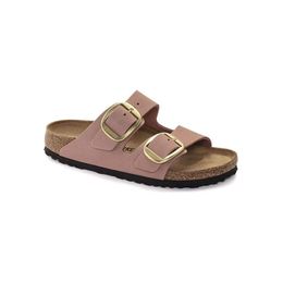 Birkenstock Leder-Pantoletten "Arizona" in Rosa - 10% | Gr&ouml;&szlig;e 37 | Damen-pantoletten