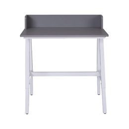 Inter Link Schreibtisch "Emmelie" in Grau/ Wei&szlig; - (B)80 x (H)54 x (T)60 cm - 58% | Tische