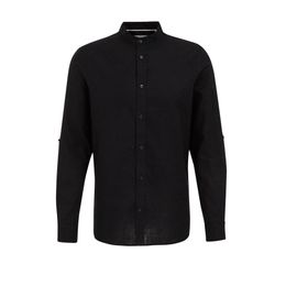 WE Fashion Button Up Shirt male Black size S