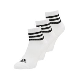adidas Performance Socks '3-Stripes Cushioned Sportswear Low-Cut 3 Pairs' female White size 35-36